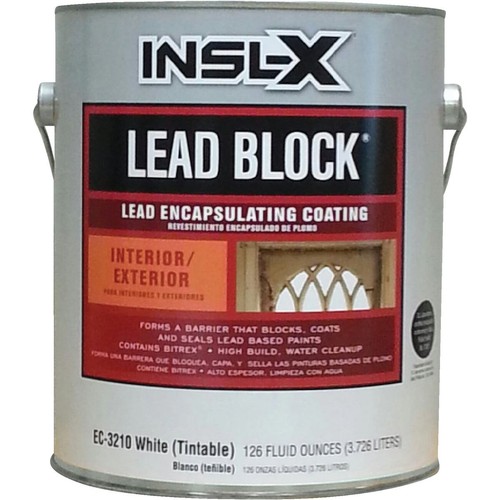 INSL-X Lead Block Water Base Lead Encapsulant Coating, 1 Gal. EC3210099 ...