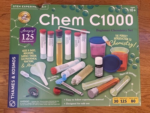 Thames & Kosmos Chem C1000 Chemistry Experiment Kit New In Box | eBay