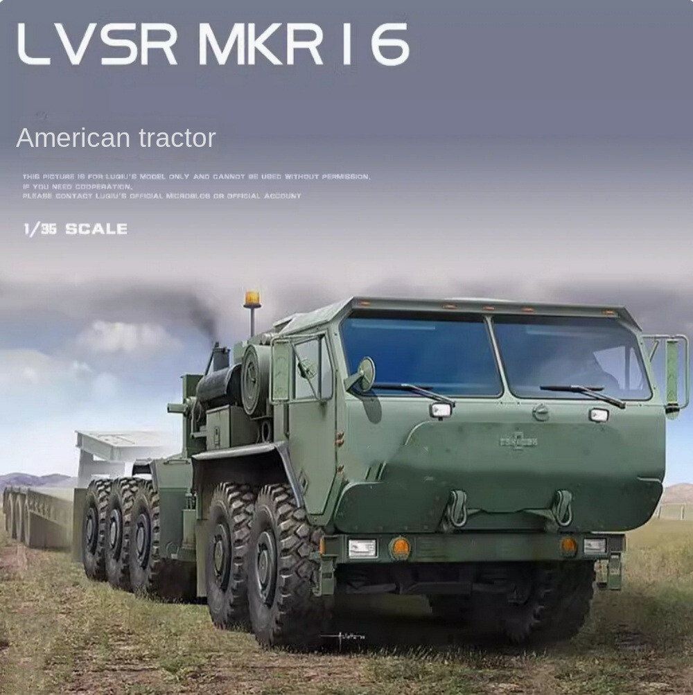 Trumpeter 63549 1:35 Scale LVSR MKR16 Tractor Plastic Model Kit ...