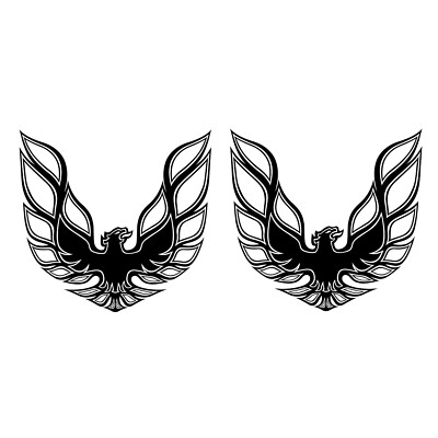 Trans Am Firebird Pontiac Bird Decal Hood Sticker Vinyl Car Truck ...