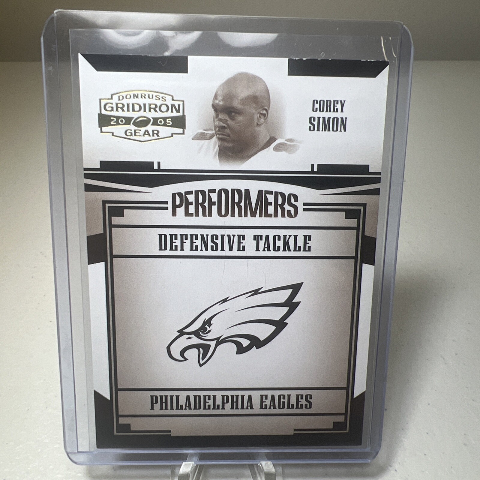 2005 Donruss Gridiron Gear - Performers Corey Simon #P-8 /500 for sale ...