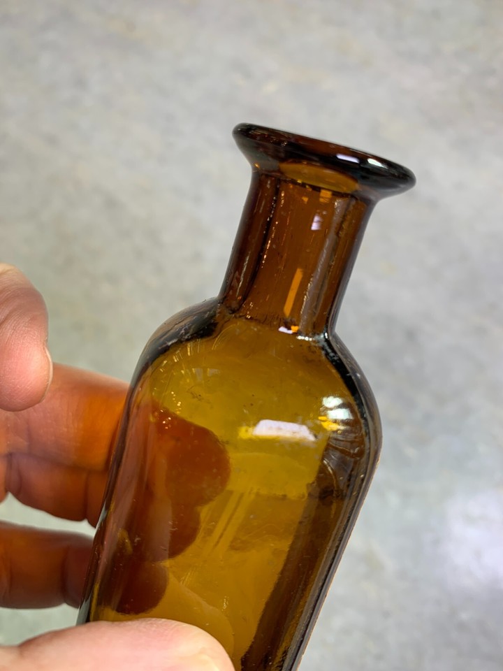 ANTIQUE NELSON BAKER & Co ELIXIR QUACK MEDICINE BOTTLE LABEL DETROIT ...