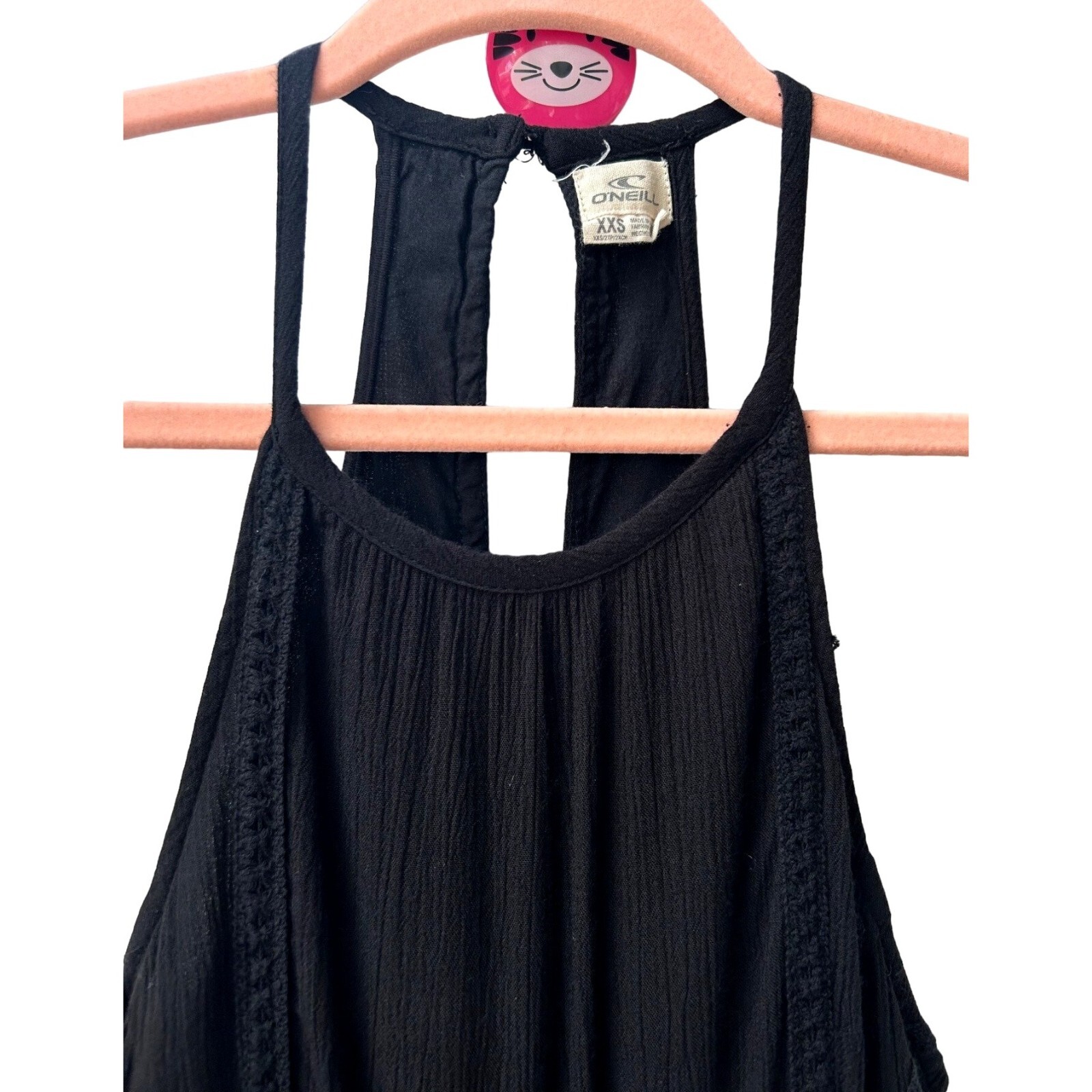 O'neill Black Marla Dress Fit and Flare Size XXS Stre… - Gem