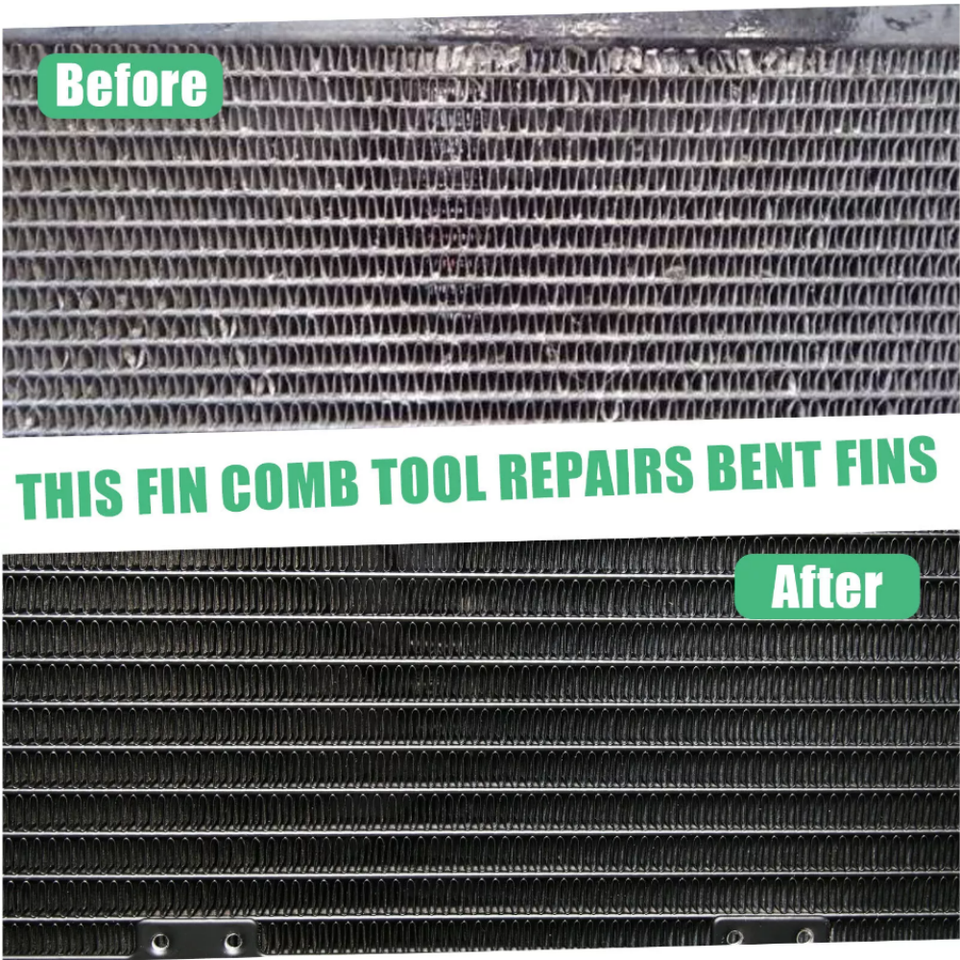 Air Conditioner Fin Cleaner Set Fin Comb Condenser Straightener ...