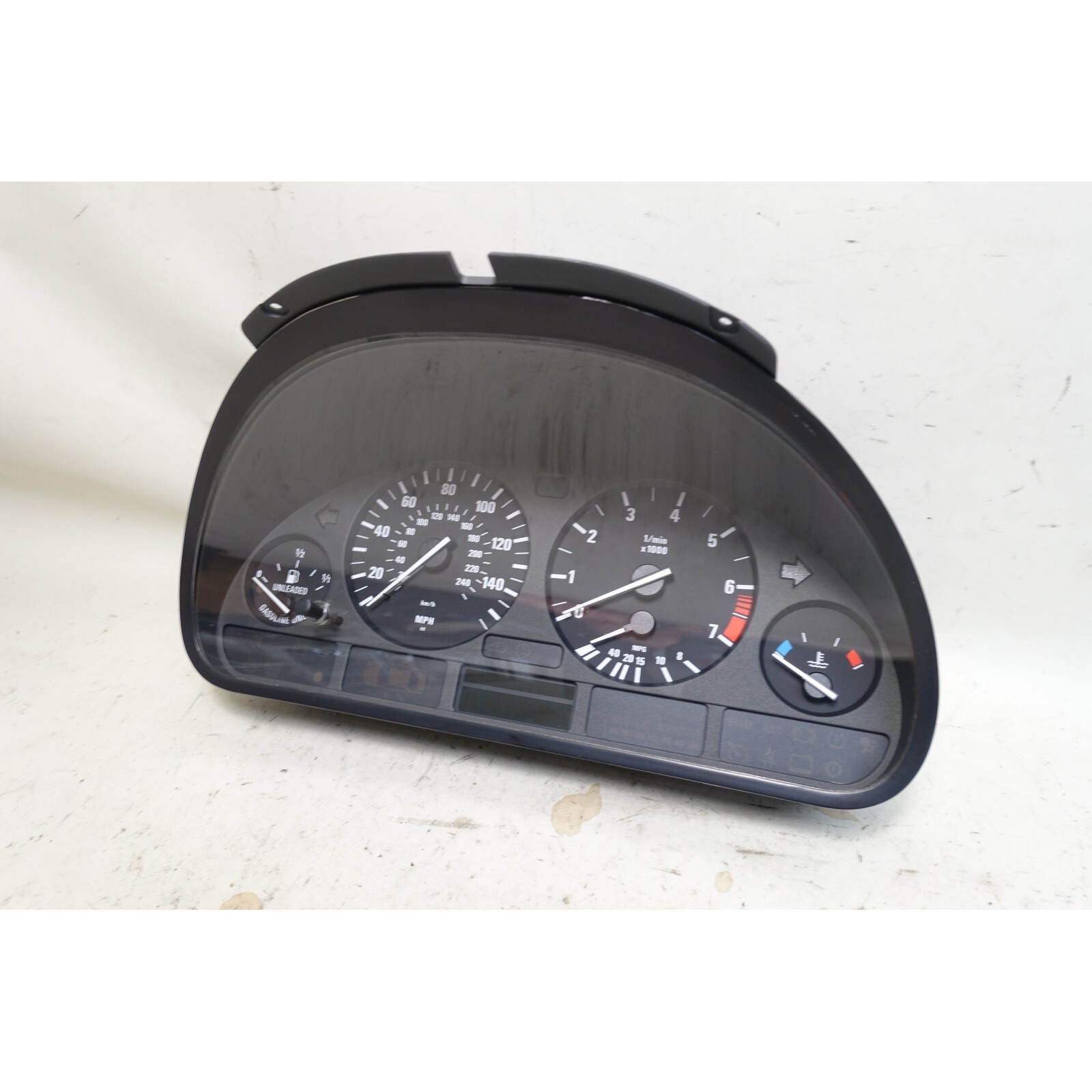 97-03 BMW E39 5-Series Instrument Gauge Cluster Panel Speedo Low-OBC ...