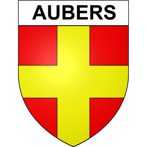 Aubers 59 ville sticker blason écusson autocollant adhésif | eBay