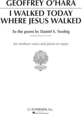 I Walked Today Where Jesus Walked | eBay