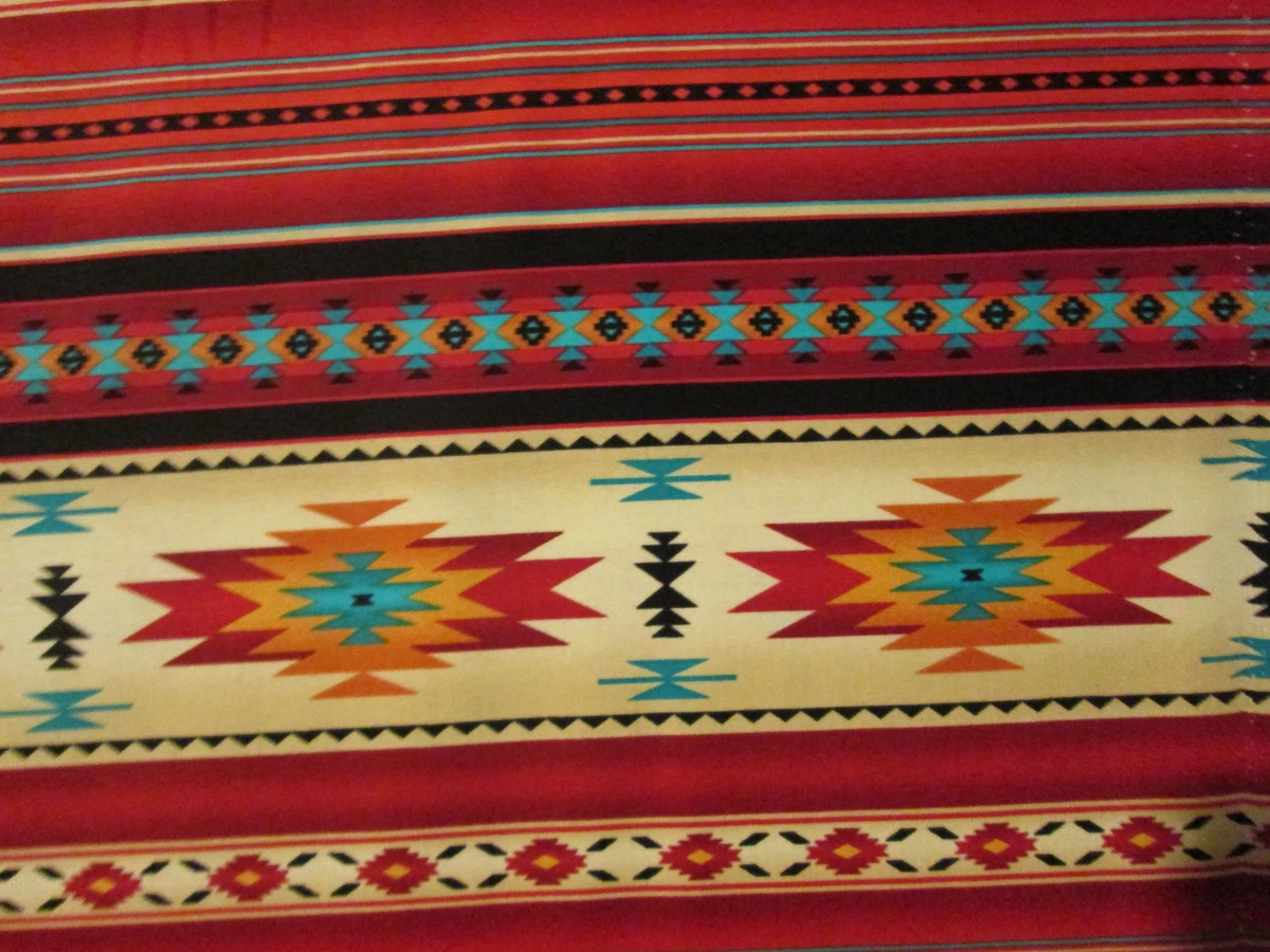 Navajo Indian Print Fabric