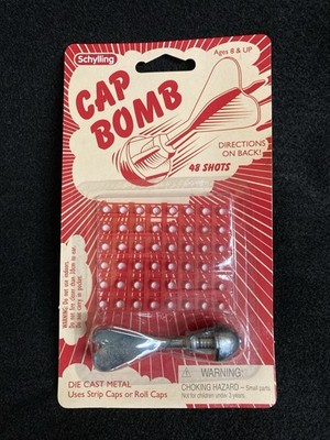 Vintage Schylling Die Cast Metal Caps Bomb 48 Shots - NEW SEALED! | eBay