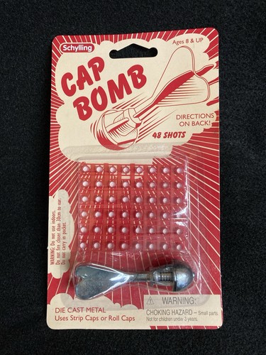 Vintage Schylling Die Cast Metal Caps Bomb 48 Shots - NEW SEALED! | eBay