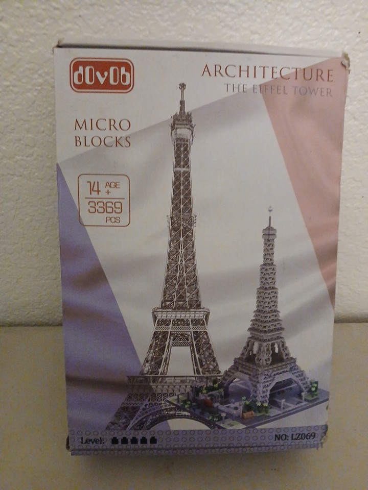 Micro Blocks Architecture The Eiffel Tower | eBay