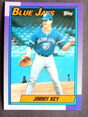 Jimmy Key #371 Topps 1990 Baseball Card (Toronto Blue Jays) | eBay