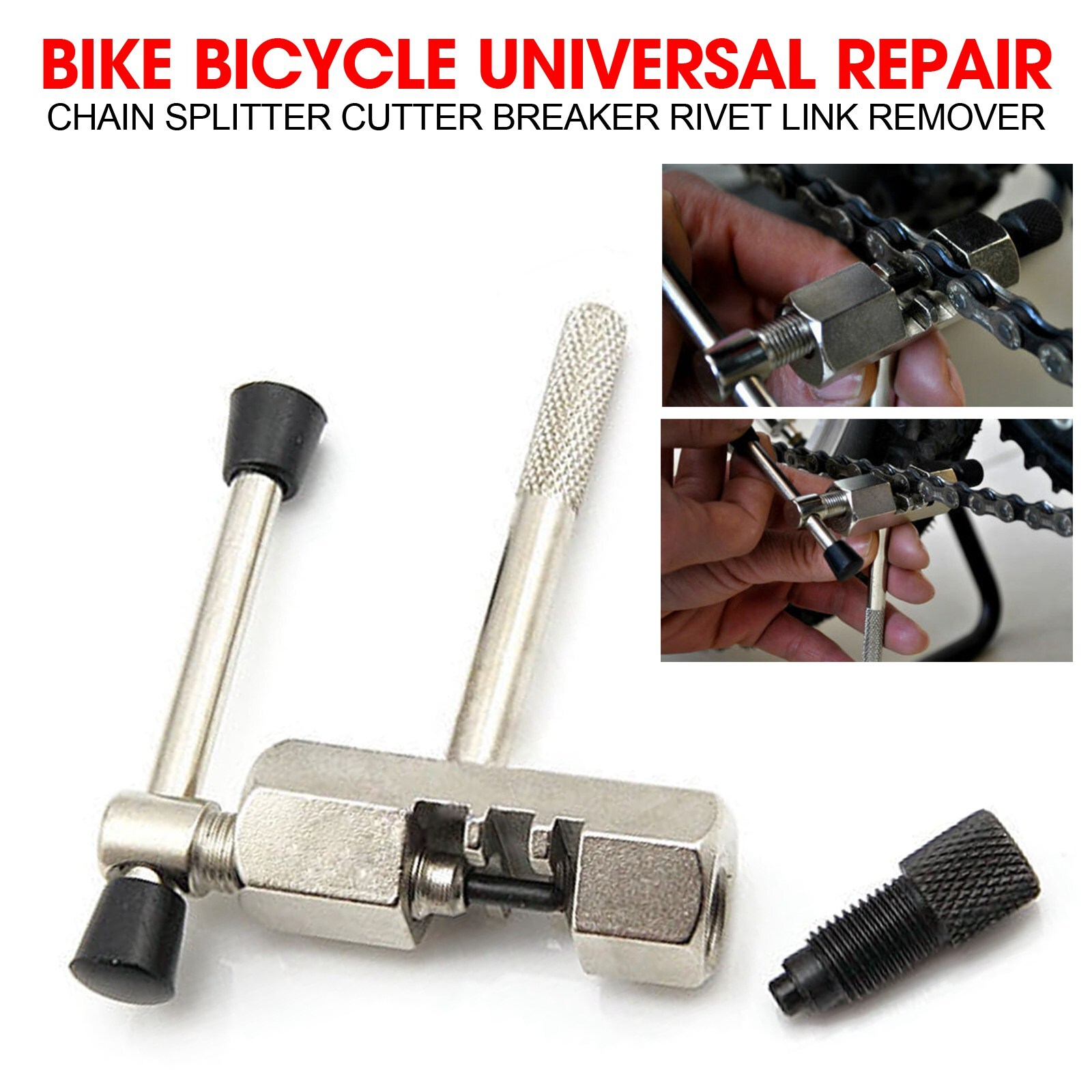 Bike Bicycle Universal Repair Chain Splitter Cutter Breaker Rivet Link ...