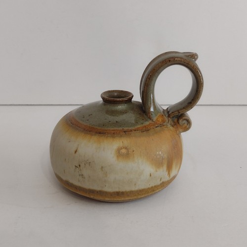 Vintage Chamberlain Pottery Clear Lake Iowa Pottery Clay Oil Lamp ...