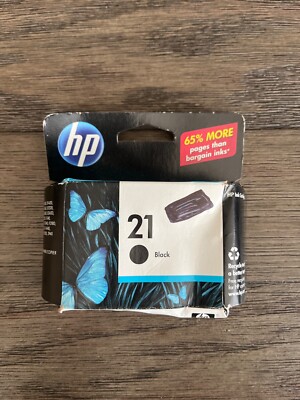 HP 21 (C9351AN) Black Ink Cartridge | eBay