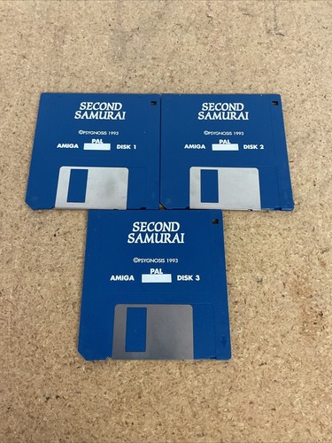 Second Samurai Amiga Floppy Disk Game Psygnosis Software 1993 | eBay