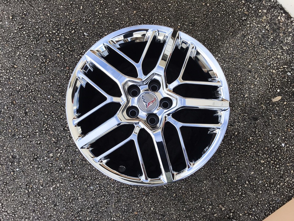 2020-2025 Corvette Speedline C8 Triple Chrome Plated Wheels | 5x120.65 ...