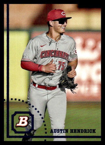 2022 Bowman Heritage Austin Hendrick Prospect BHP-41 Cincinnati Reds | eBay