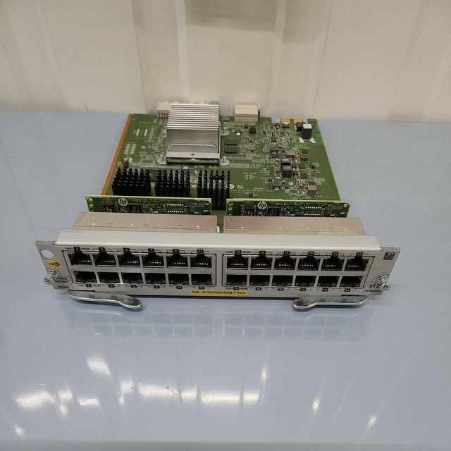 HPE Aruba 24-port 10/100/1000BASE-T PoE+ MACsec v3 zl2 Switch Module ...