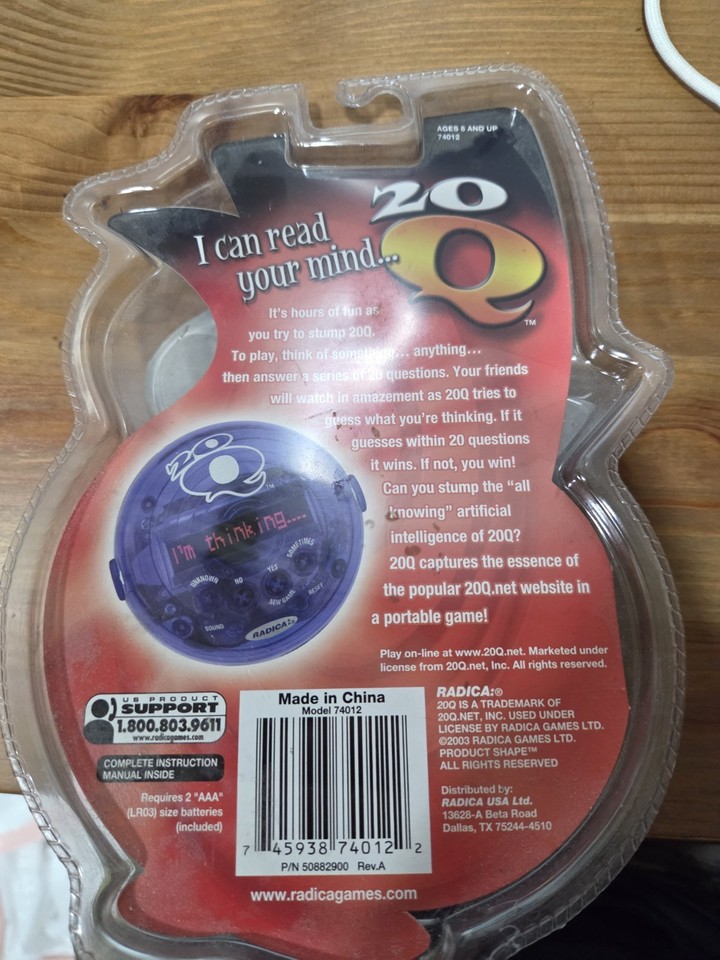 20 QUESTIONS BLUE NEW SEALED READ BELOW | eBay