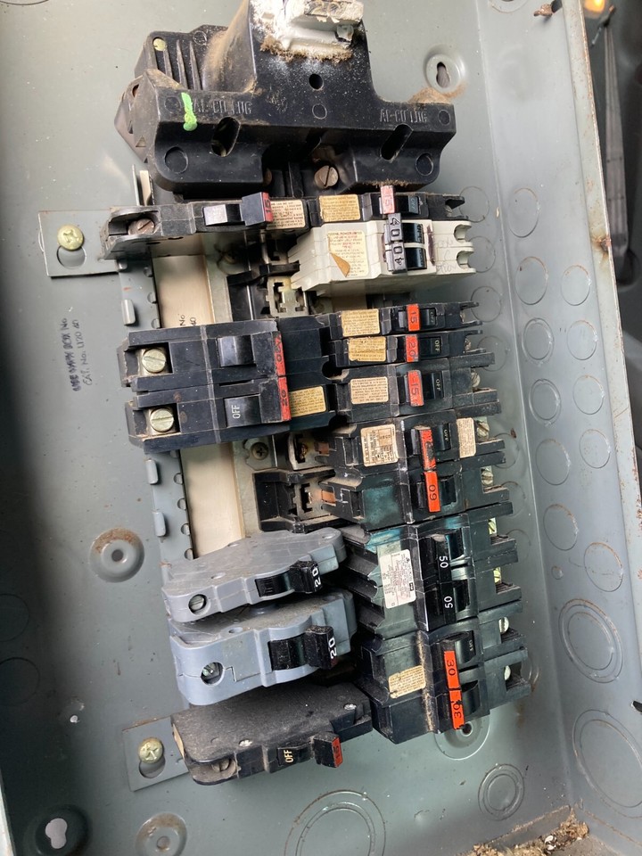 Federal Pacific L120-40 Electrical Panel and FPE Circuit Breakers | eBay