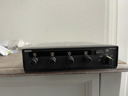 GARMIN GTX 320A MODE C TRANSPONDER P/N 011-00728-00 WITH FAA FORM 8130 ...