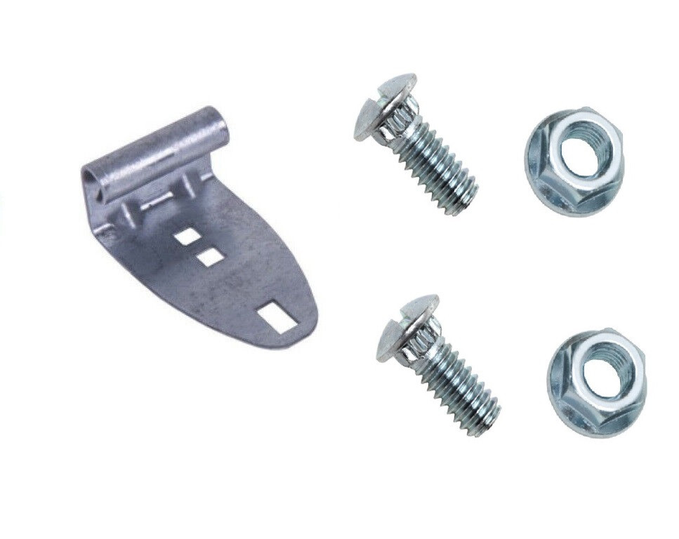 Garage Door Step Lift Plate Zinc Plated with Screws | eBay