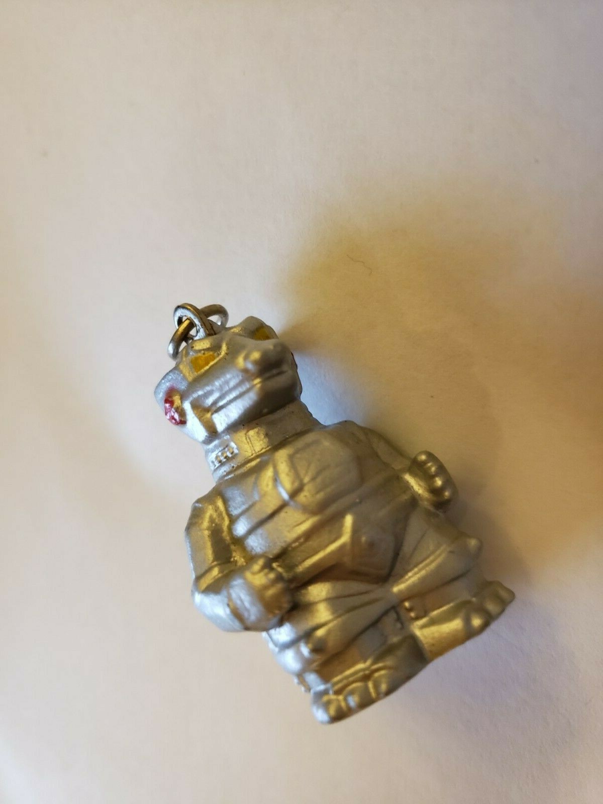 LOT OF 8 Godzilla Keychain Minatures in Gumball balls Mecha Godzilla ...