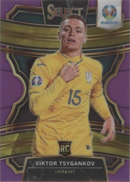 2020 Panini Select UEFA Euro Preview - Terrace Purple Prizm #45 Viktor ...