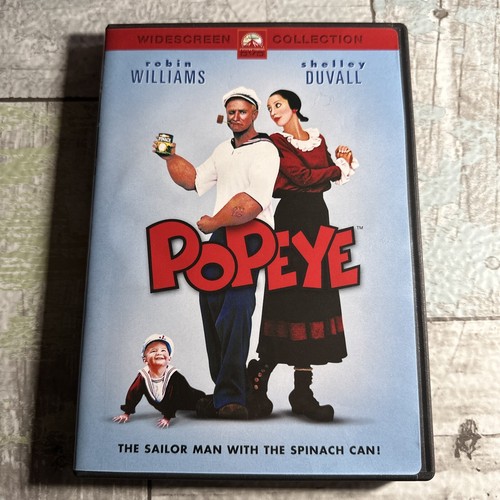 Popeye DVD Robin Williams Shelley Duvall Widescreen | eBay