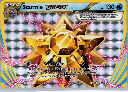 Starmie BREAK XY - Evolutions #32/108 Rare BREAK | eBay