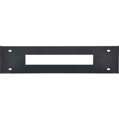 Zip Rack 2U Vertical Wall Mount 19" Rack Bracket used as 2RU under desk ...