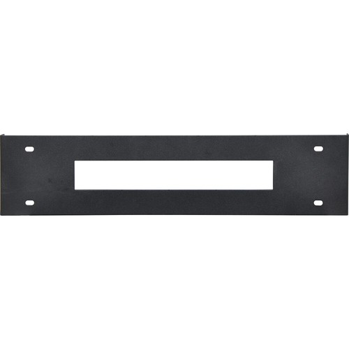 Zip Rack 2U Vertical Wall Mount 19" Rack Bracket used as 2RU under desk ...