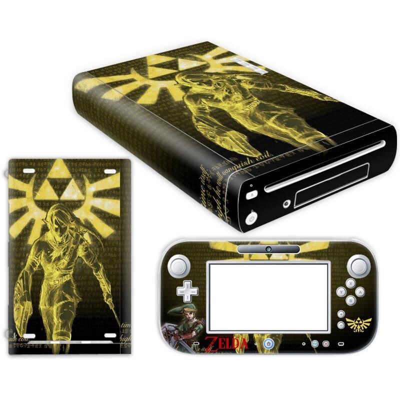 Sticker Skin For Nintendo Wii U Console Wrap Vinyl | Multicolor | Decal ...