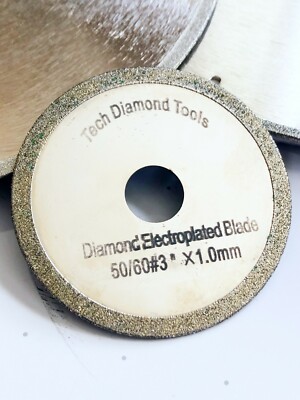 TechDiamondTools Tile Glass Ceramic Electroplated Diamond Saw Blade 3 ...