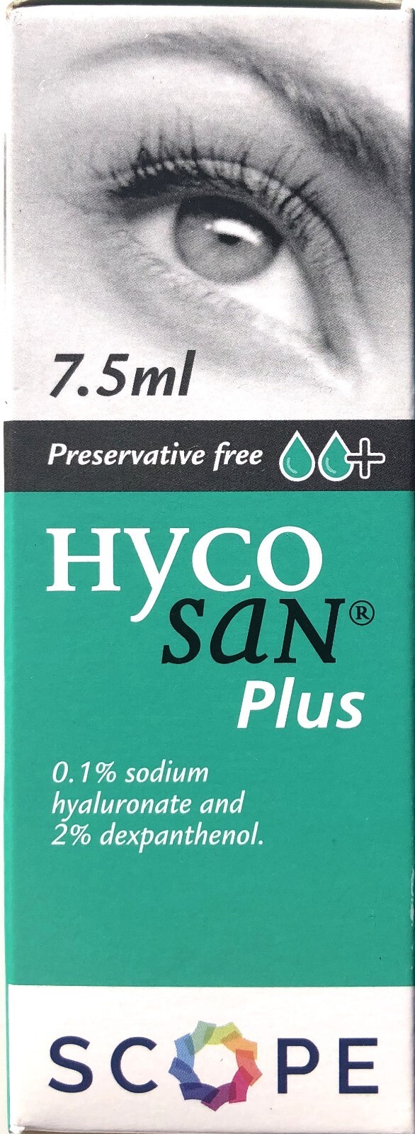 Hycosan Eye Drops All Variations 7.5ml SEALED Choose from our drop down ...