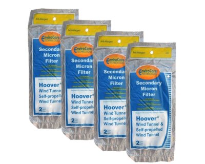 4 Fits For Hoover Allergy Filter 38765019 Upright Vacuum Widepath ...