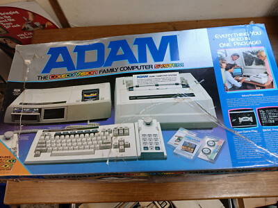 Colecovision Coleco ADAM Family Computer System Printer & Keyboard CIB ...