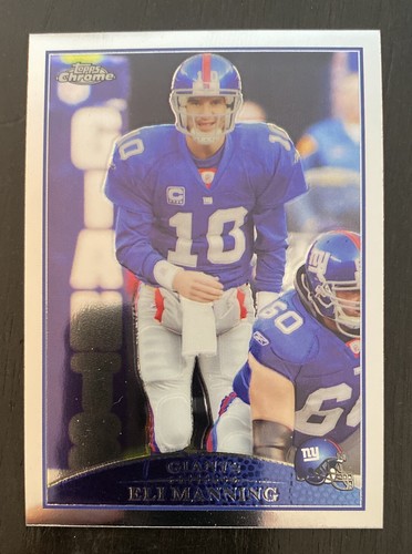 2009 Topps Chrome TC91 Eli Manning New York Giants | eBay