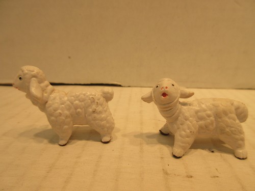 2 Plastic Sheep Toy Figures Farm Animals Made In Italy | eBay