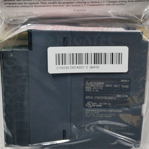 (NEW) MITSUBISHI Q64TD Temperature input module Type of channel-to ...