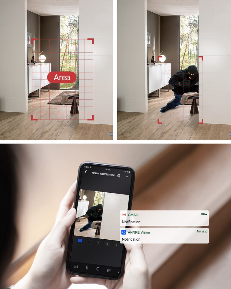 ANNKE 5MP Lite 8CH DVR 5in1 Video Recorder DVR for Smart Security ...