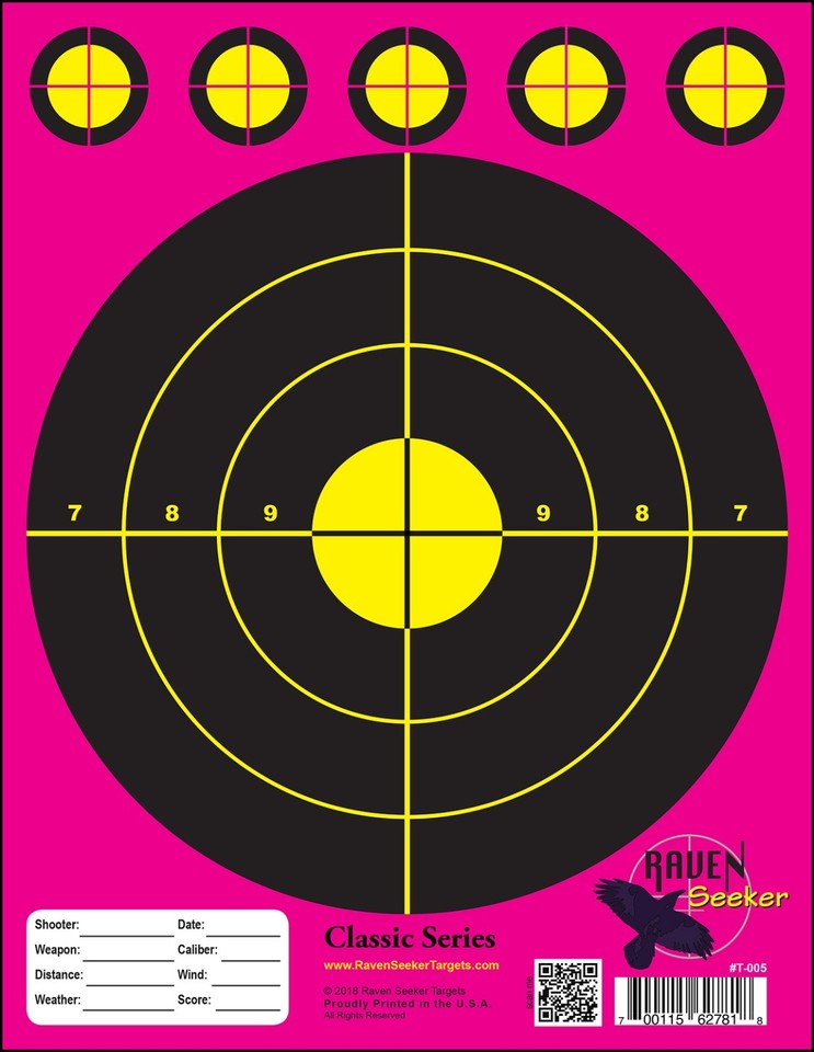 "155" Range Shooting Pistol / Rifle TARGETS! ASSORTED COLORS! LIMITED ...