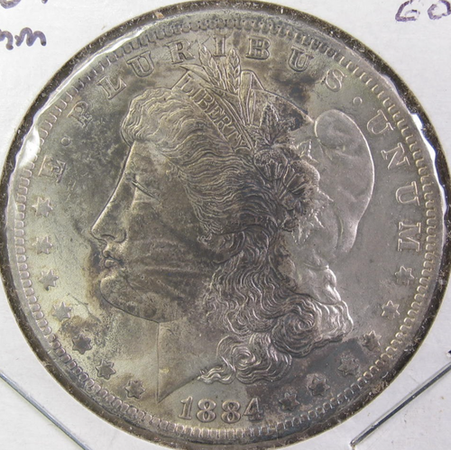 US Mint 1884 O Morgan 90% Silver Dollar $1 Coin MS UNC. NO RESERVE ...