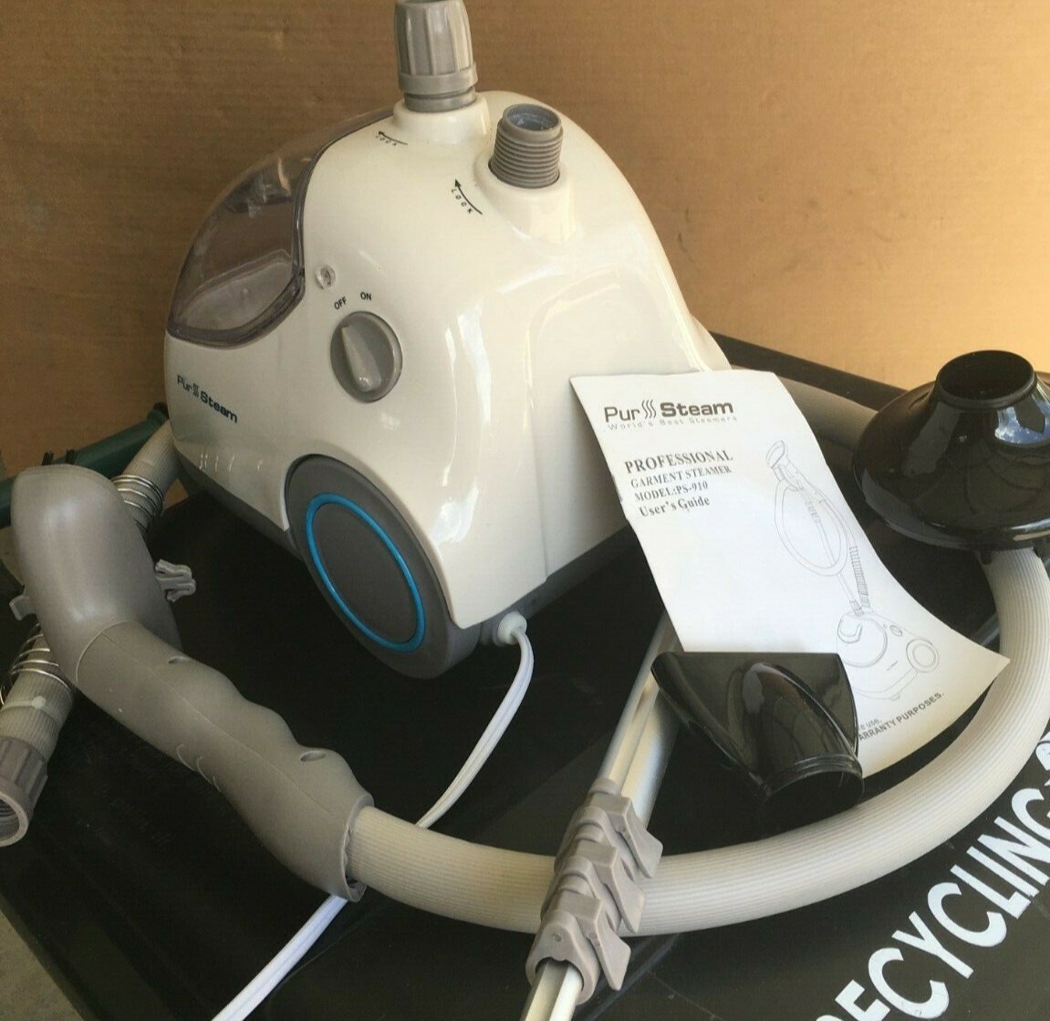 PUR STEAM PROFESSIONAL HOME GARMENT STEAMER PS-910 | eBay