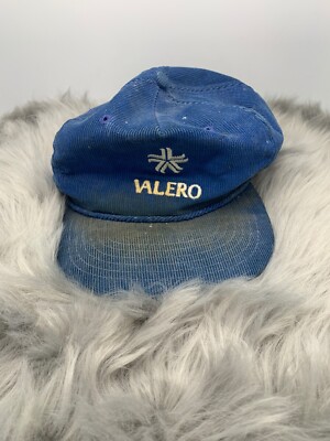 Vintage VTG Valero Oil And Gas Texace Corduroy Hat Made In San Antonio ...