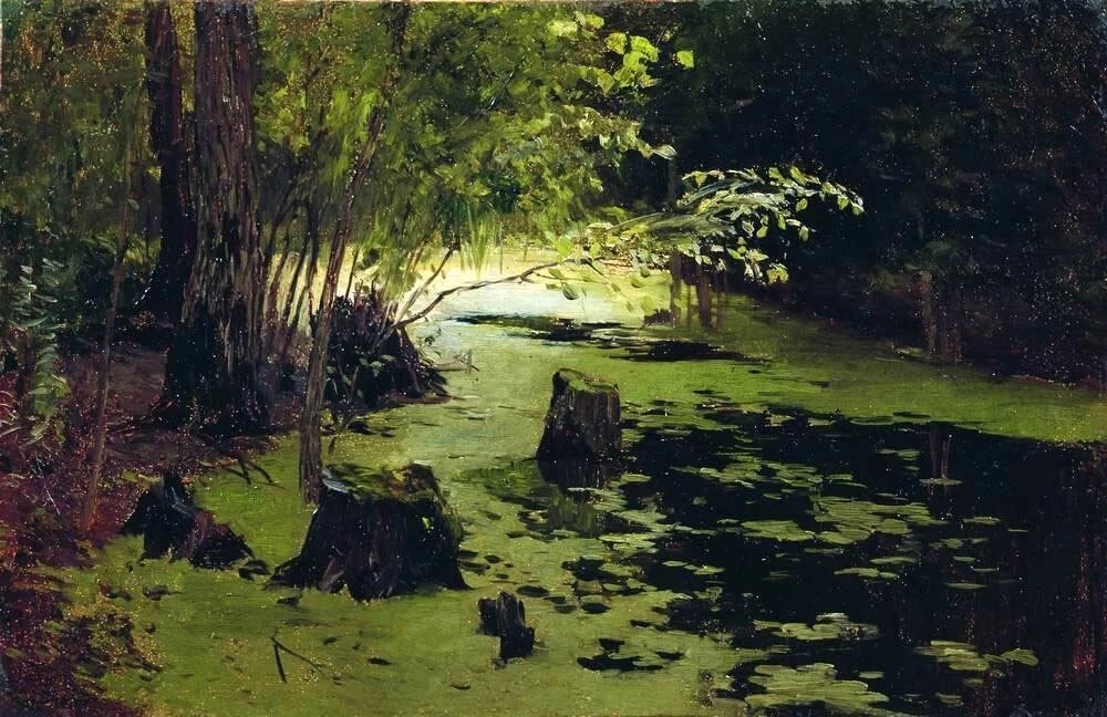 Isaac Levitan Drawings