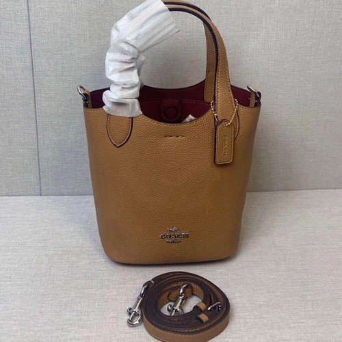 COACH Hanna Bucket Bag Shoulder Bag Light Saddle CR168 Outlet New japan ...