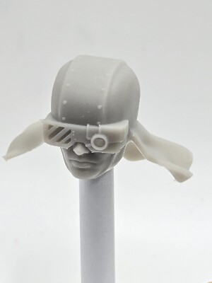 3d Print IRON GRENADIER MUNITIA HEAD 1:12 6" GI Joe Classified PLAGUE ...
