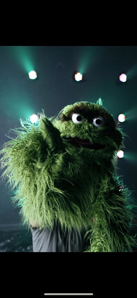 Oscar The Grouch Muppet Puppet | eBay